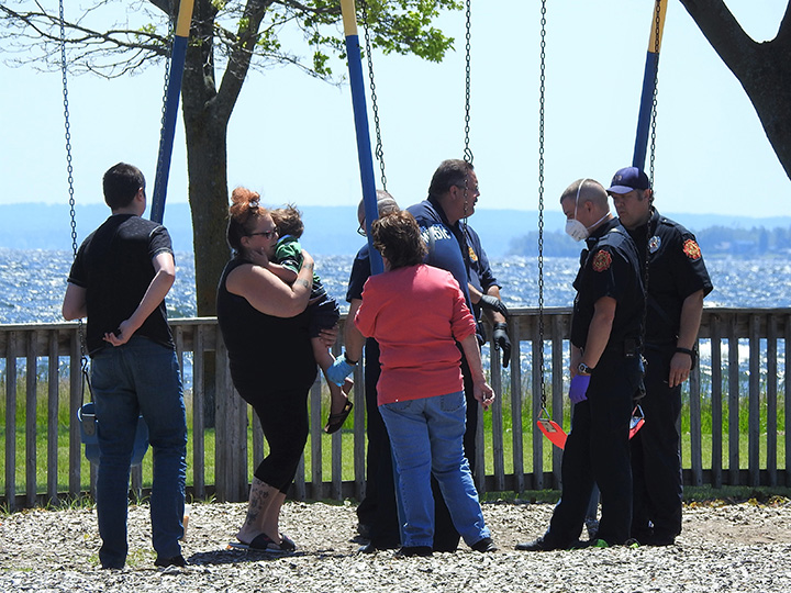 Firefighters save boy from swing | News, Sports, Jobs - The Alpena News